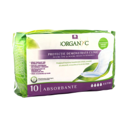Absorbante extra din bumbac organic pentru incontinenta, 10 bucati ...