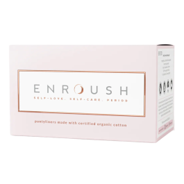 Enroush Absorbante Zilnice Bumbac Organic Super, 24 bucati