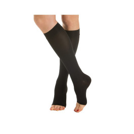 Ciorapi de compresie pana la genunchi, negru, 15-21 mmHg - vezi oferta ...