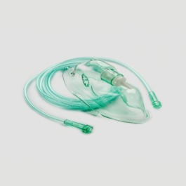 Masca de oxigen simpla pentru copii, cu tub 1.4 m, sterila - vezi ...