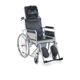 Scaun cu rotile cu structura din otel si spatar reglabil - vezi oferta ...